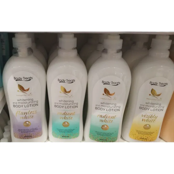 Body Treats Whitening & Moisturizing Body Lotion (1000ml) | Lazada PH