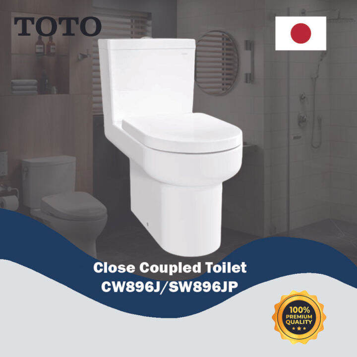 TOTO Closet Duduk CW896J | Lazada Indonesia
