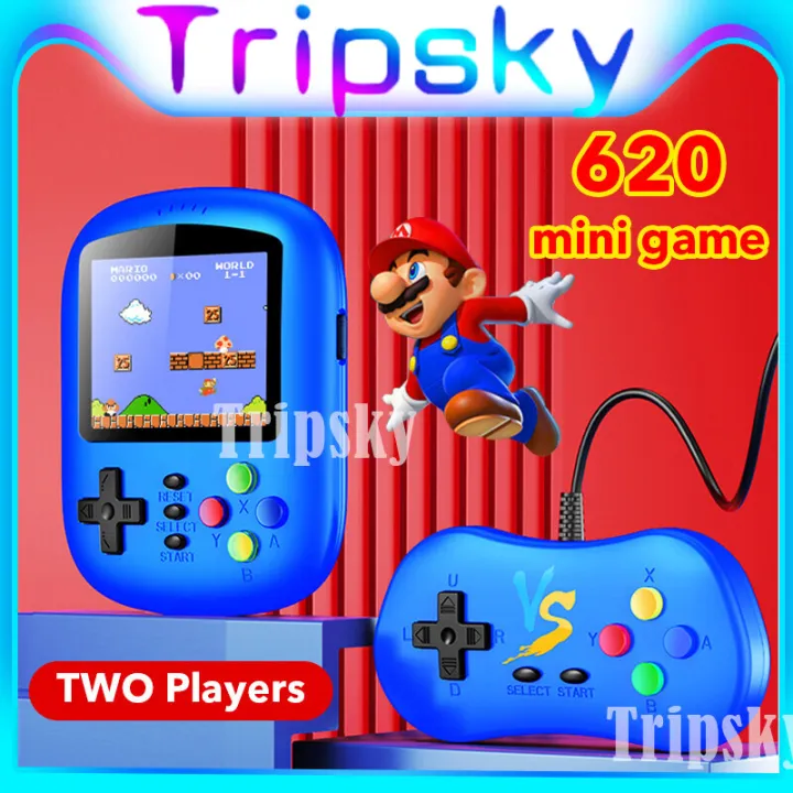 Handheld Gameboy K21 game box 620 Games In 1 Retro Game Console 2 ...