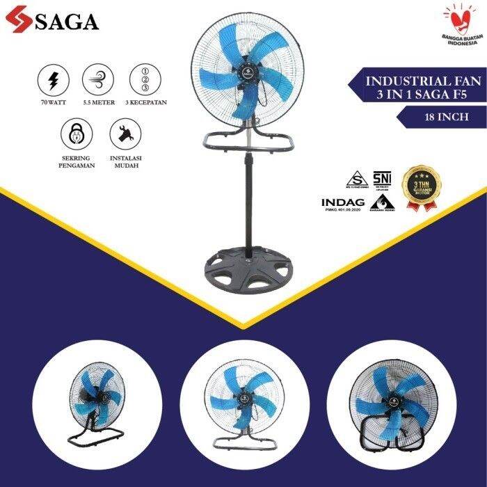Kipas Angin SAGA 18" 3in1 SIF-1803WR | Lazada Indonesia