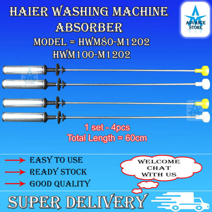 HWM80-M1202 / HWM100-M1202 HAIER Washing Machine Absorber DAMPER ...