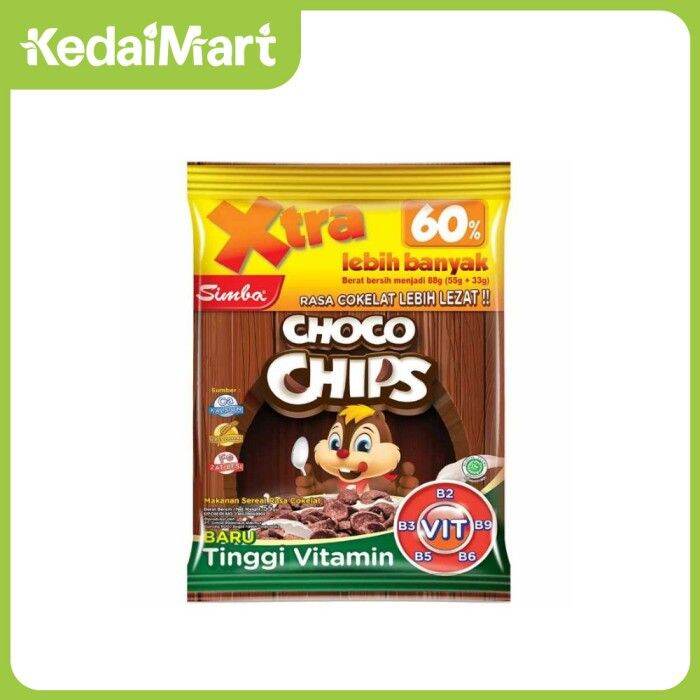 Simba Choco Chips Cereal Cokelat 55 / 88 Gram | Lazada Indonesia