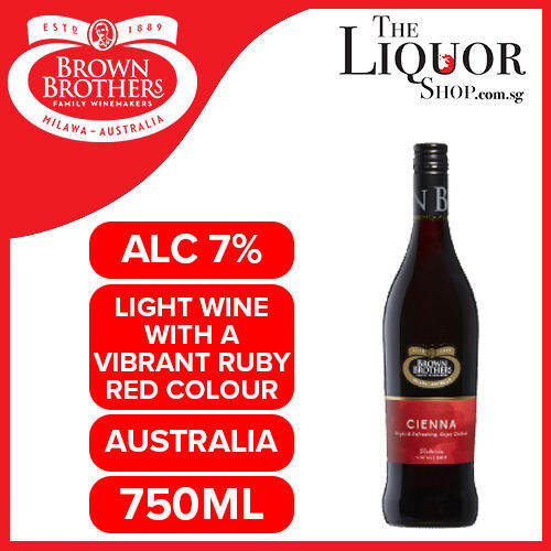Brown Brothers Cienna 750ml | Lazada Singapore