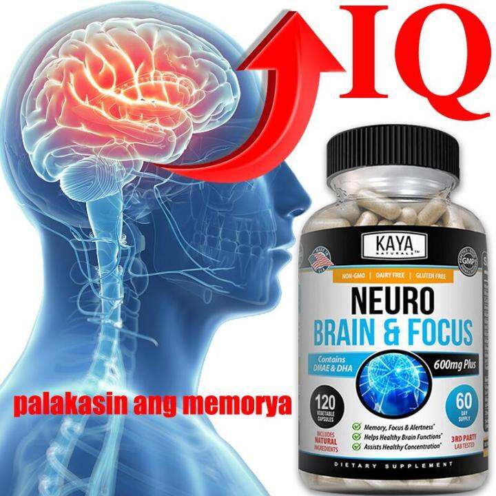 Naturals - Neuro Brain & Focus Supplement - Neurofactor & B Vitamins - Nootropic Brain Support ...