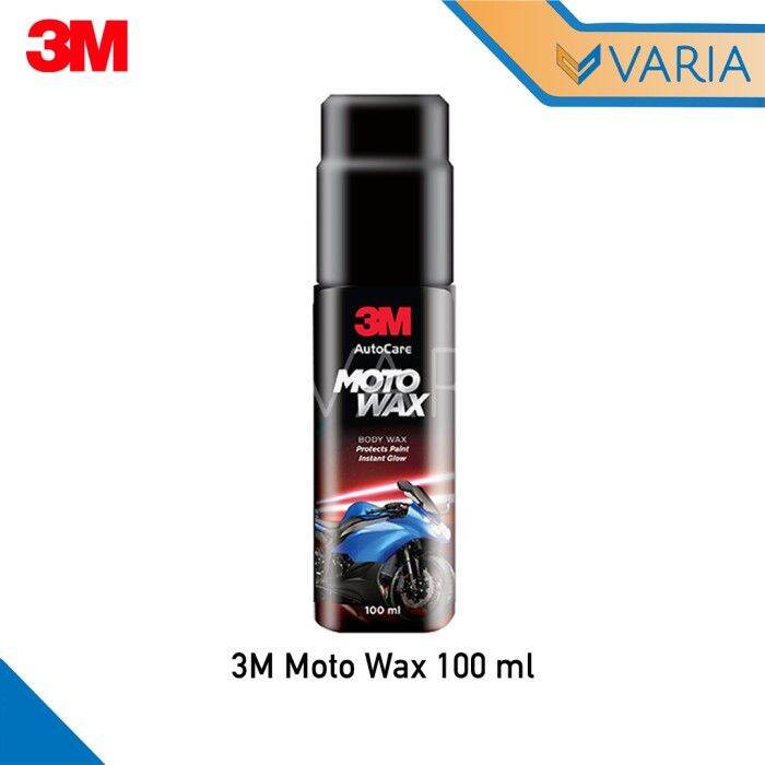 3M Moto Wax 100 ml Waxing Spray Pelindung Pengkilap Cat Body Motor ...