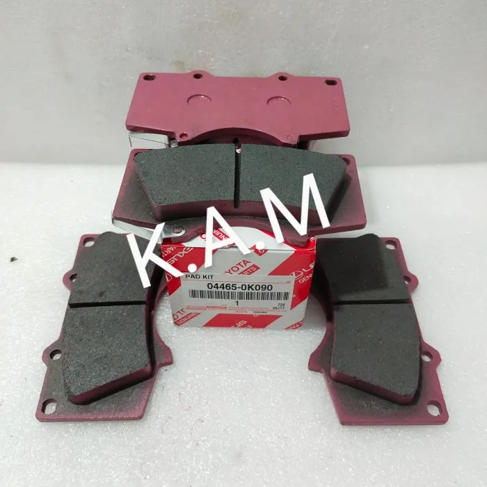 brake pad atau kampas rem depan Hilux revo/Fortuner vrz 04465-0k090 ...