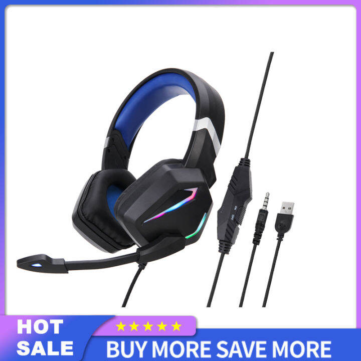 【In Stock】G20 Dynamic Rgb Dual Streamer Wired Headset Noise Reduction ...