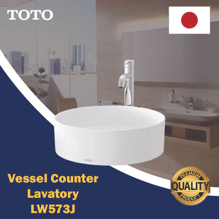 TOTO Wastafel LW573J Body Only | Lazada Indonesia