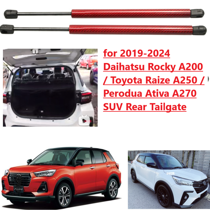 Rear Tailgate Dampers for 2019-2024 Daihatsu Rocky / Toyota Raize ...
