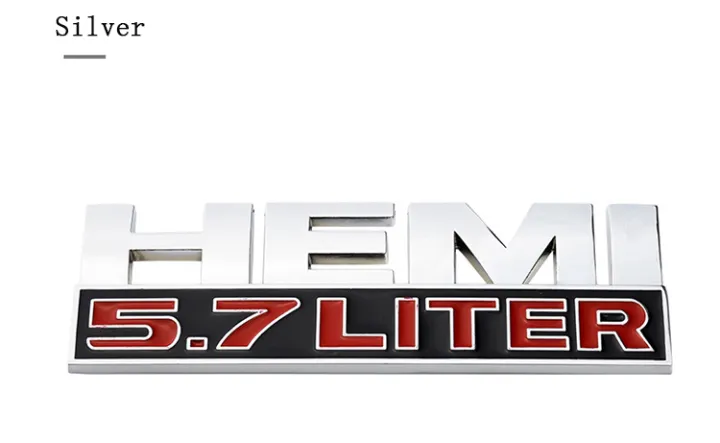 Car 3D metal Decal sticker for Jeep Grand Cherokee Dodge Ram 1500 2500 ...