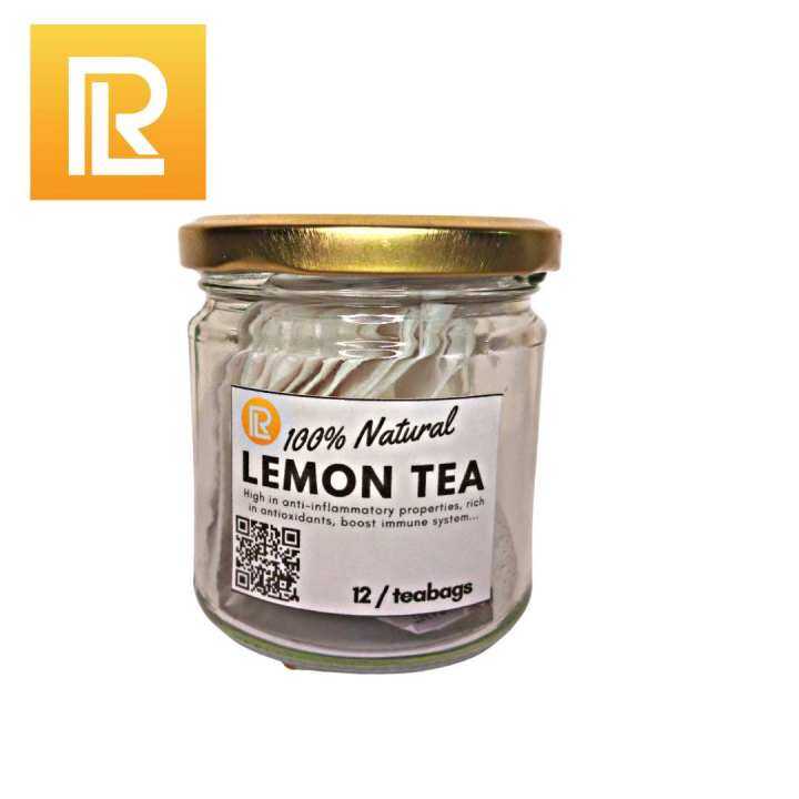 All Natural Lemon Tea (12 Tea Bags) Made in the Philippines | Lazada PH