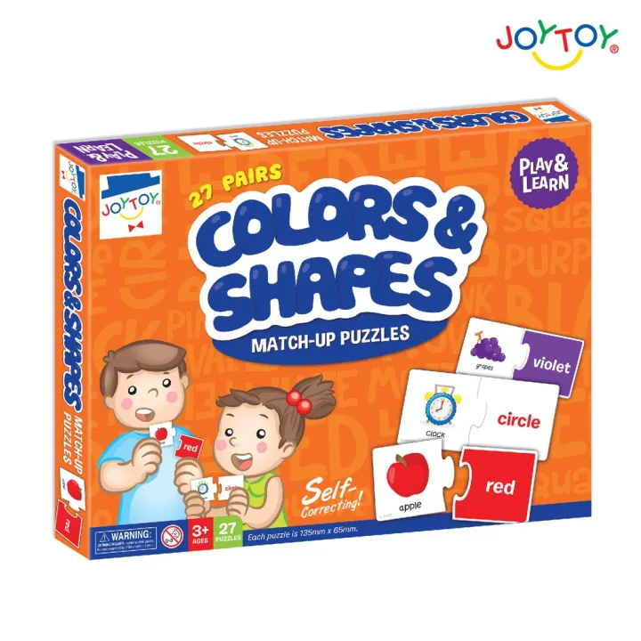JOYTOY Colors & Shapes Match-up Puzzles | Lazada PH
