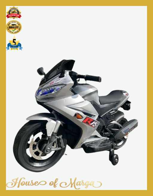 New R15 Kids Motor 2 Wheels, Plastic Tires Handrive with Key Start with ...