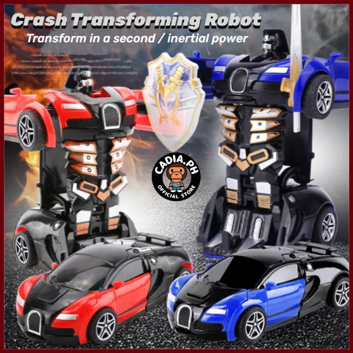Cadia.PH - Rescue Bots Deformation Car Action Figures Toy Robot Vehicle ...