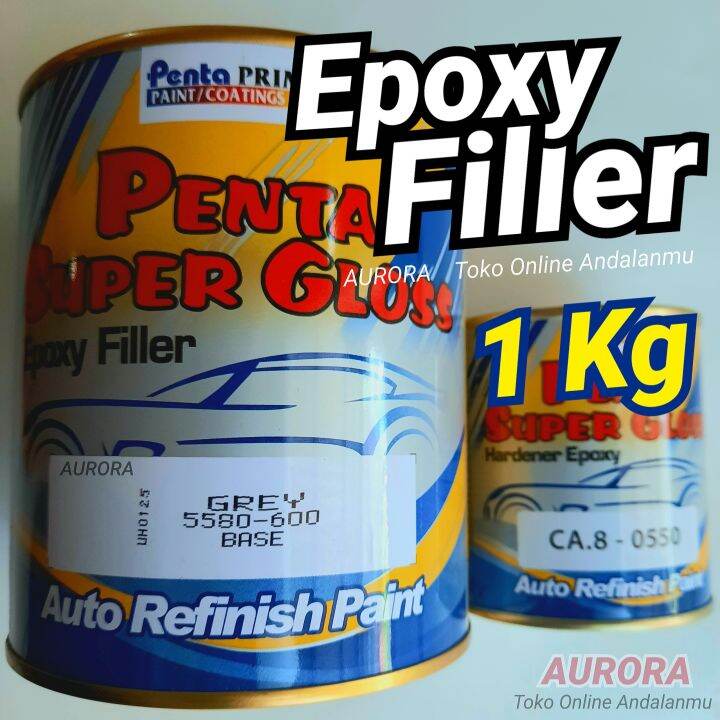 Epoxy Filler Penta Super Gloss 1 Kilo | Lazada Indonesia