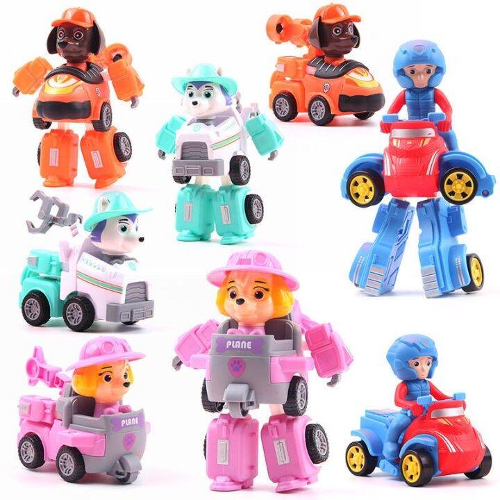 free shipping PAW PATROL Skye flying dog toy Everest snow dog robot ...