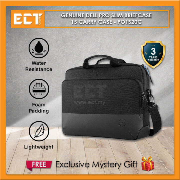 Genuine Dell Pro Slim Briefcase 15 Carry Case - PO1520C | Lazada