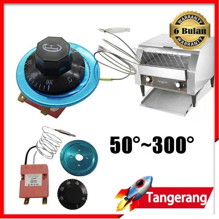 Temperature Control Switch Switch Thermostat Pengatur Suhu 220v 16a 50 ...