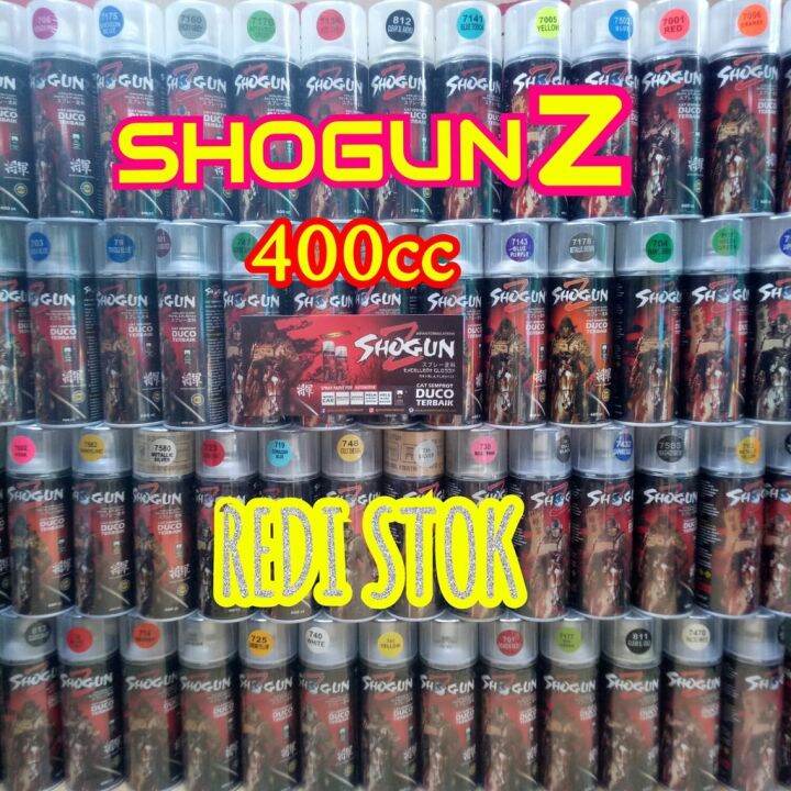 A.cat semprot duco shogunz 400cc pilok pilox shogun z black 739 hitam ...