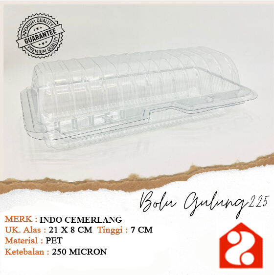 MIKA BOLU GULUNG UKURAN 22 CM ISI 50 PCS / MIKA BG225 ROLL TART / MIKA ...