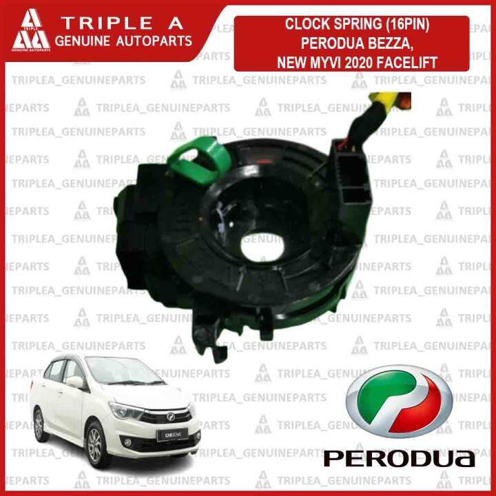 ORIGINAL PERODUA BEZZA MYVI 2020 FL Clock Spring spiral steering cable ...