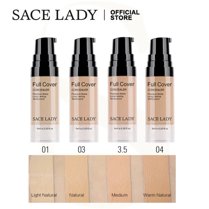 【Fast delivery】SACE LADY Concealer Waterproof Makeup Full Cover ...