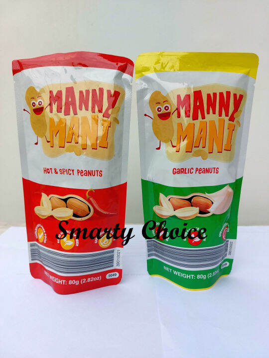 Manny Mani Peanuts Garlic Hot & Spicy | Lazada PH