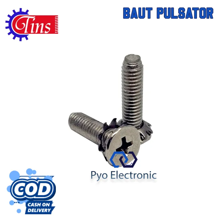 BAUT PULSATOR MESIN CUCI DUA TABUNG BAUT PENGUNCI PULASTOR BAUT MESIN ...