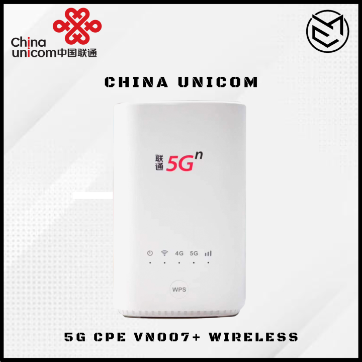 China Unicom 5G CPE VN007+ | VN009 BRAND NEW 2.3Gbps Wireless CPE 5G n78/n41/n79 4G LTE | Lazada PH