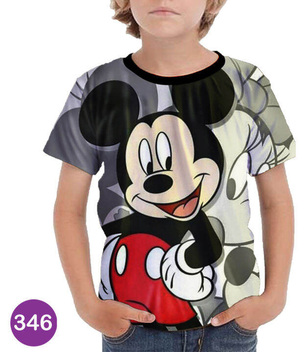 Baju Mickey Mouse Cartoons series Baju Series Anak #346 | Lazada Indonesia