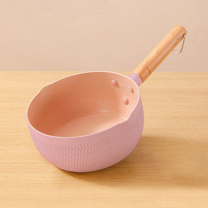 Stainless Steel Milk Pot Non-Stick Cooking Pots With Lid Stewpan ...