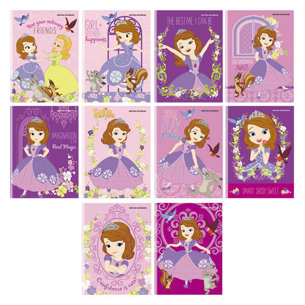 Set of 10 Orions Sofia the First Writing Notebook | Lazada PH