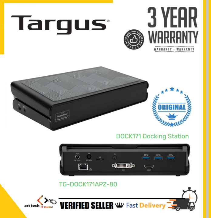 Targus DOCK171 Docking Station USB3.0 Universal with Power TG ...