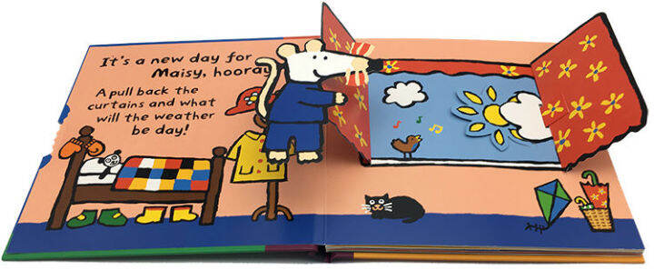 Mouse Bobo Weather Book original English Maisy's Wonderful Weather Book ...
