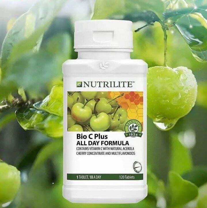 [ ]Amway Nutrilite Bio C Plus all day formula (วิตามินซี แอมเวย์) จำนวน 120 เม็ด | Lazada.co.th