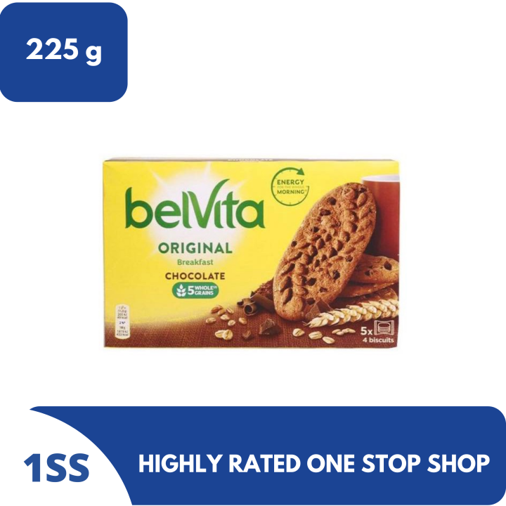 Belvita Original Breakfast Chocolate Biscuit, 225g | Lazada PH