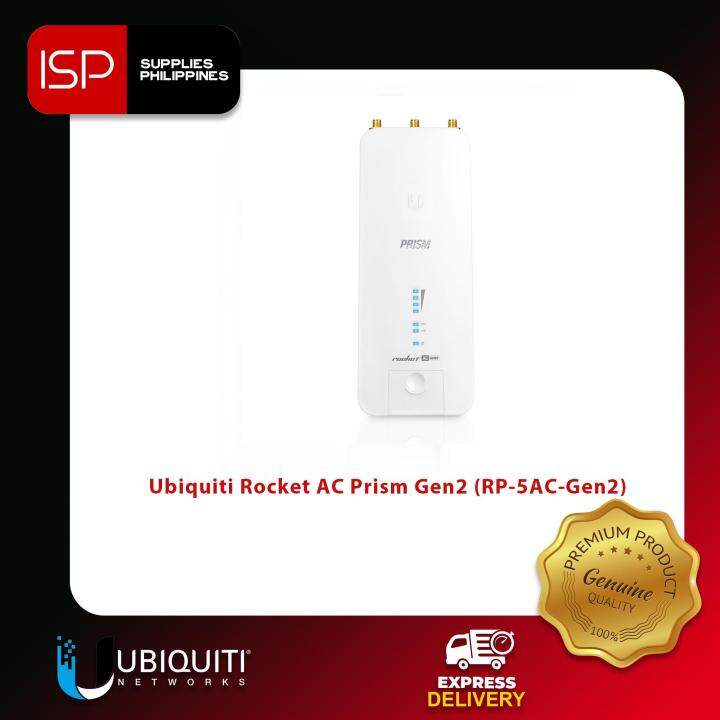 Ubiquiti RP-5AC-Gen2 airMAX Rocket Prism AC Gen2 5GHz Radio BaseStation ...
