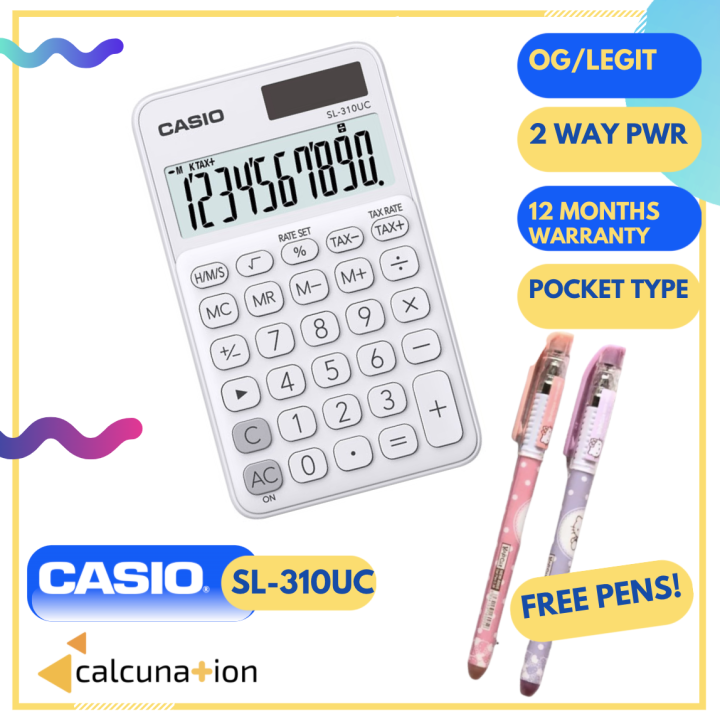 CASIO SL310UC WHITE | Lazada PH