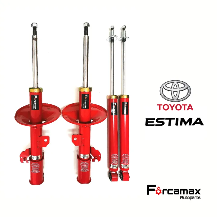 Toyota Estima ACR30 (Fullset - 4pcs) Heavy Duty Shock Absorber | Lazada