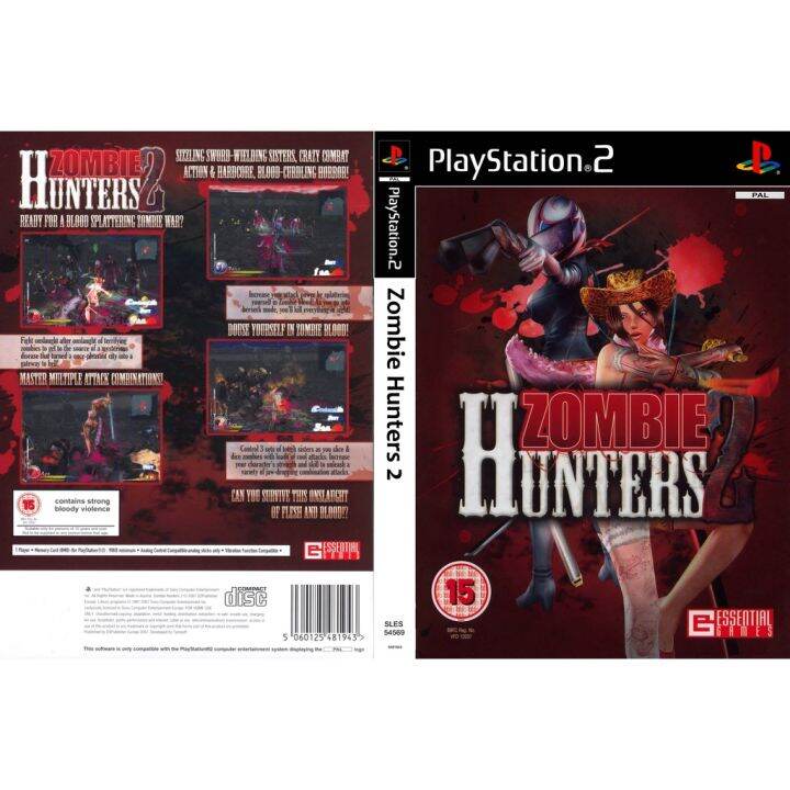 แผ่นเกมส์ PS2 Zombie Hunters 2 คุณภาพ ส่งไว (CD) | Lazada.co.th