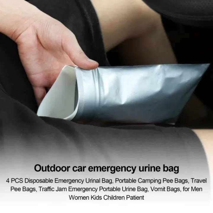 [In Stock] WESTON Disposable Emergency Urinal Bag Portable Camping Pee ...