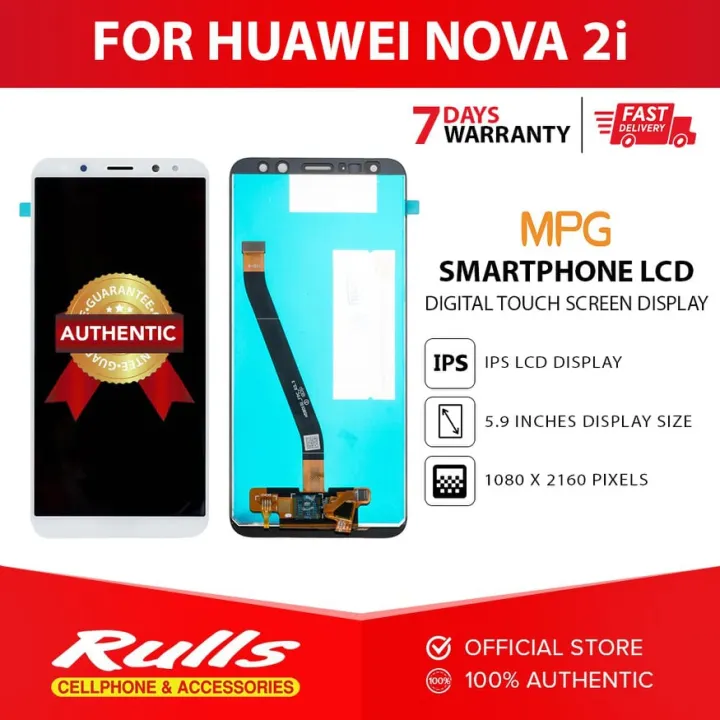 Smartphone LCD for Huawei Nova 2i Digital Touch Screen Display Frame ...
