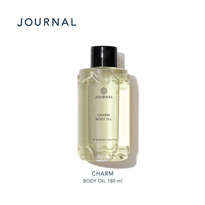 Journal Charm Body Oil 180 ml.กลิ่นหอมสดชื่น ช่วยกระตุ้นการผลิตคอลลาเจน ...