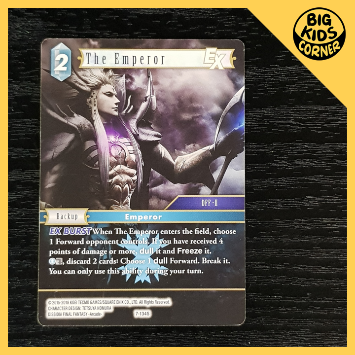 Final Fantasy Trading Card | The Emperor | Lazada PH