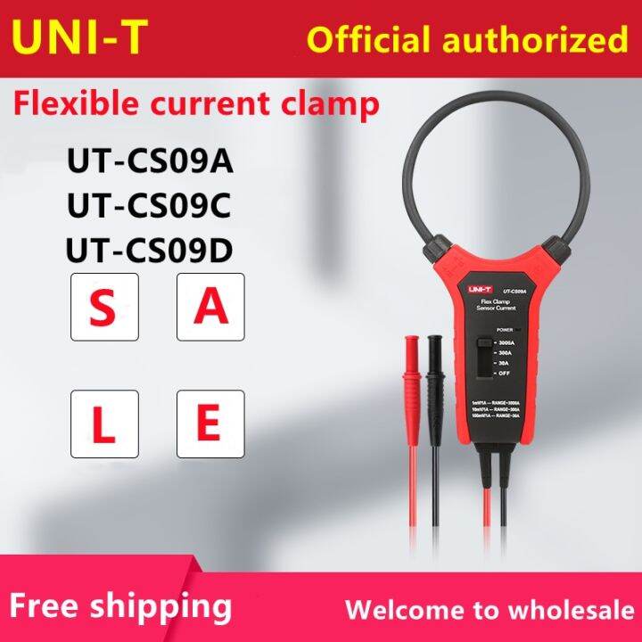 UNI-T UT-CS09A/C/D Flex Clamp Sensor 3000A Flexible AC Ammeter ...