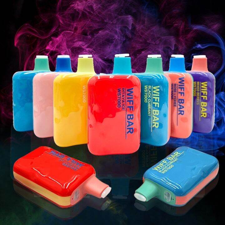 VAPE 【Legit】wiff bar-S2 7000 Puffs Disposable Pod Device Starter Kit 3 Nic 18 Flavors | Lazada PH