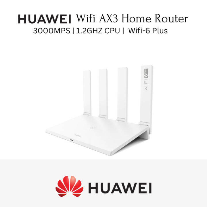 Huawei Router WS7100 Wifi AX3 Dual Core AX3000 Dual Band | Lazada Huawei Router WS7100 Wifi AX3 Dual Core AX3000 Dual Band | Lazada