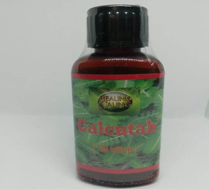 Healing Galing Herbal CALCUTAB, Food Supplement, 1 bottle, 100 tablets ...