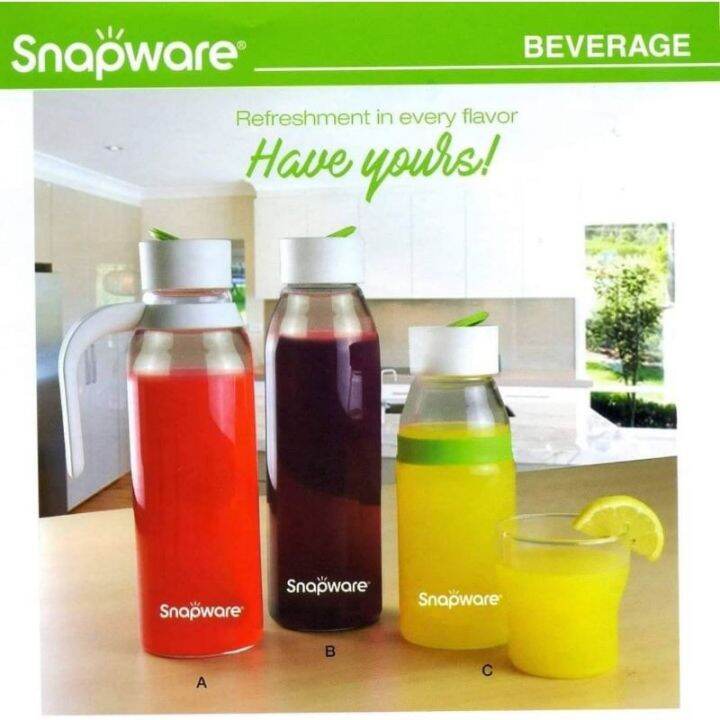 1.1L Glass Carafe No Handle Pitcher | Lazada PH