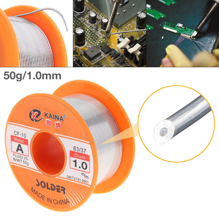 Dây Hàn 0.5/0.6/0.8/1/1, 2/1, 5Mm 63/37 Hàn Với Thông Lượng Dây Hàn Thiếc Lõi Nhựa Thông Dây Hàn ...
